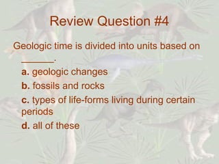 Earth's Geologic Time Scale: Ancient to Present.ppt