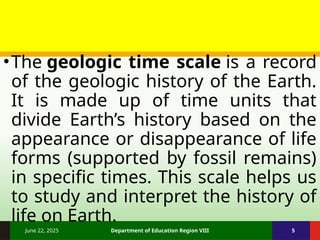 Geologic Time Scale describing the earth.pptx