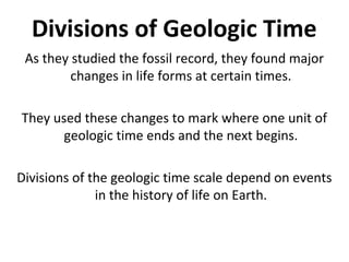 Geologic time scale_1 | PPT