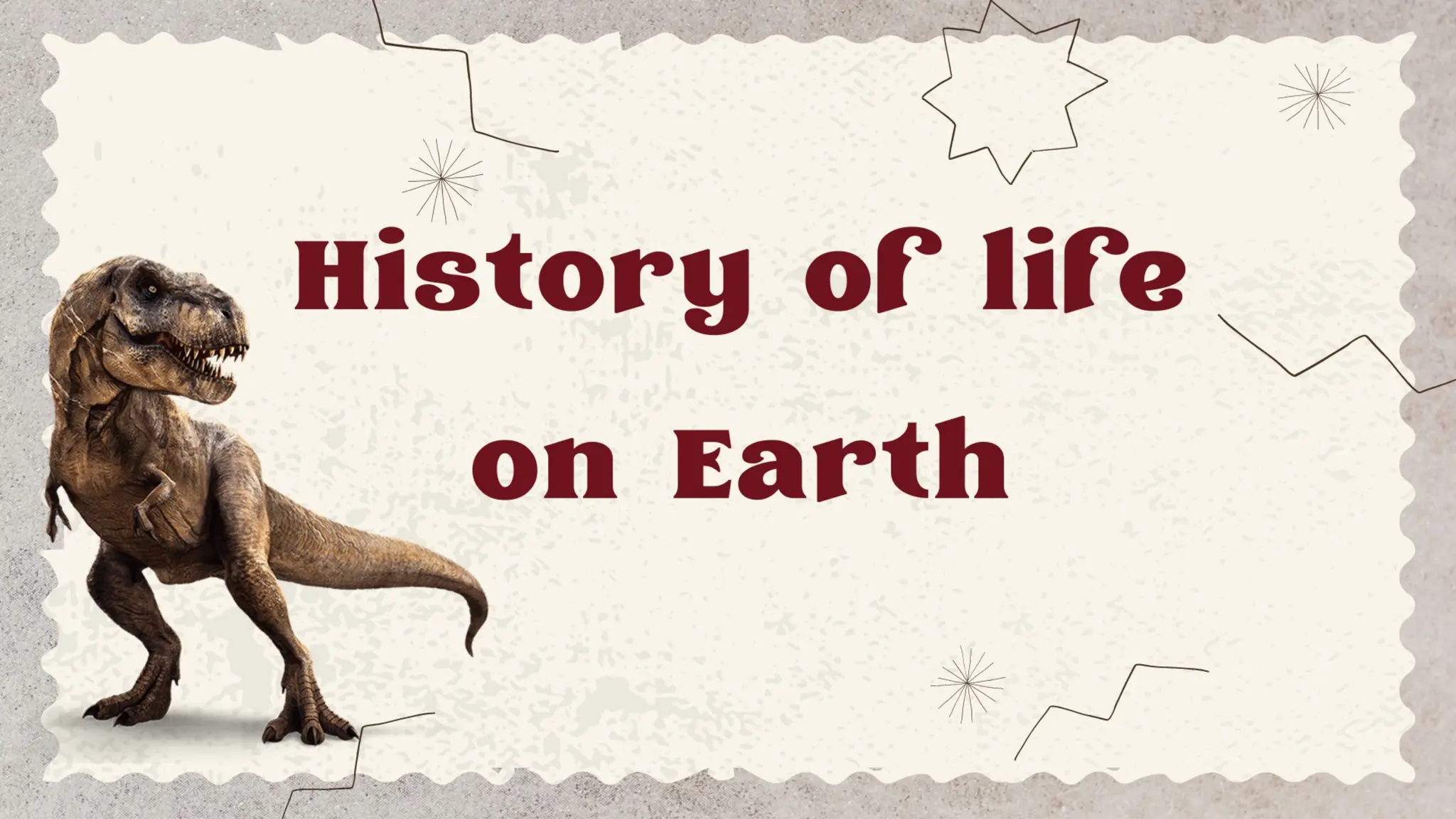Geologic Time Scale, History of Life on Earth, General Biology | PPTX