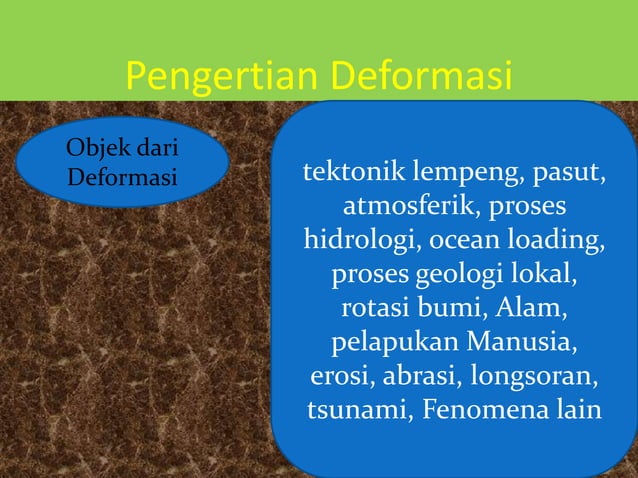 Geologi dasar | PPT