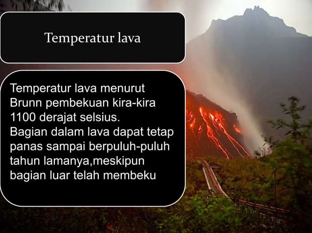 Geologi (Ilmu Gunung Api/ Vulkanologi) KATILI & MARKS | PPTX