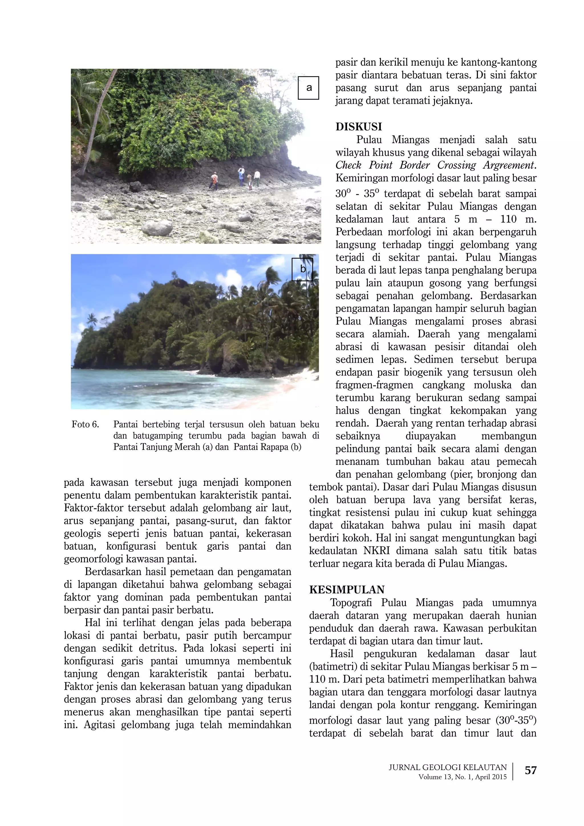 Geologi pulau miangas | PDF