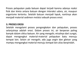 Geologi Teknik materi tentang batuan batuan dalam tanah (P-2) Batuan.pdf