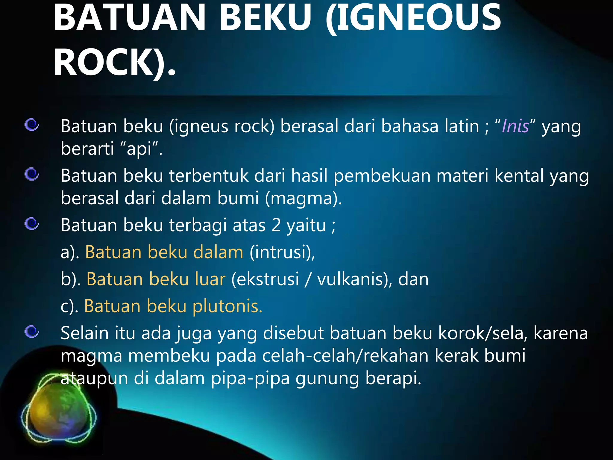 Geologi umum | PPT
