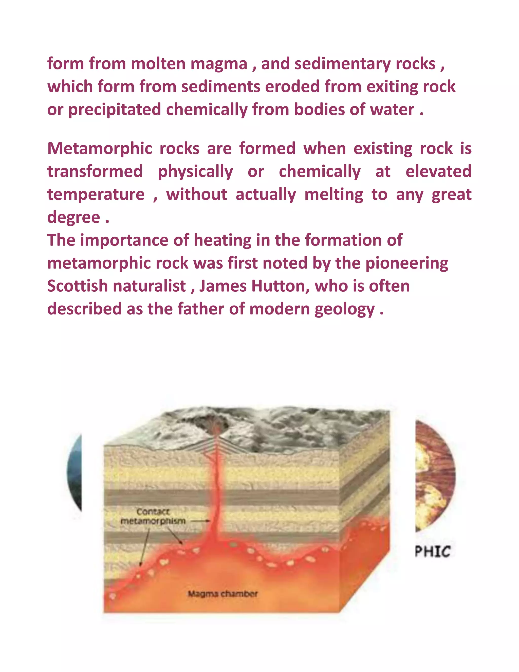 Metamorphic Rocks geology | PDF