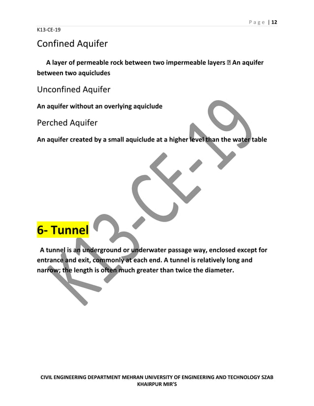 Geology Terms | PDF