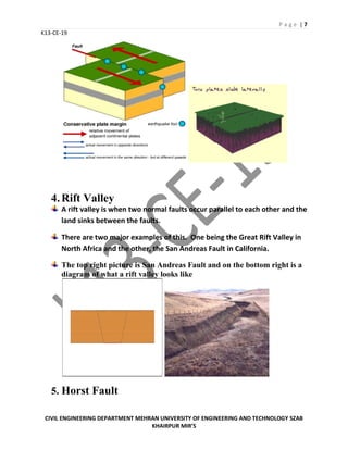 Geology Terms | DOCX