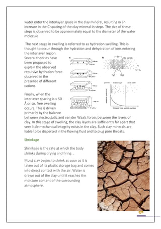 Geology - clay minerals and geotechnical problems | PDF