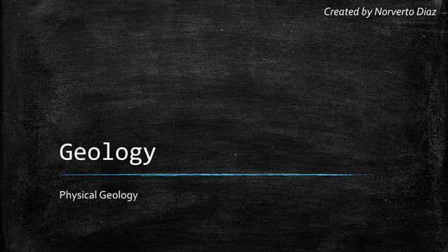 Geology | PPTX | Geology | Science