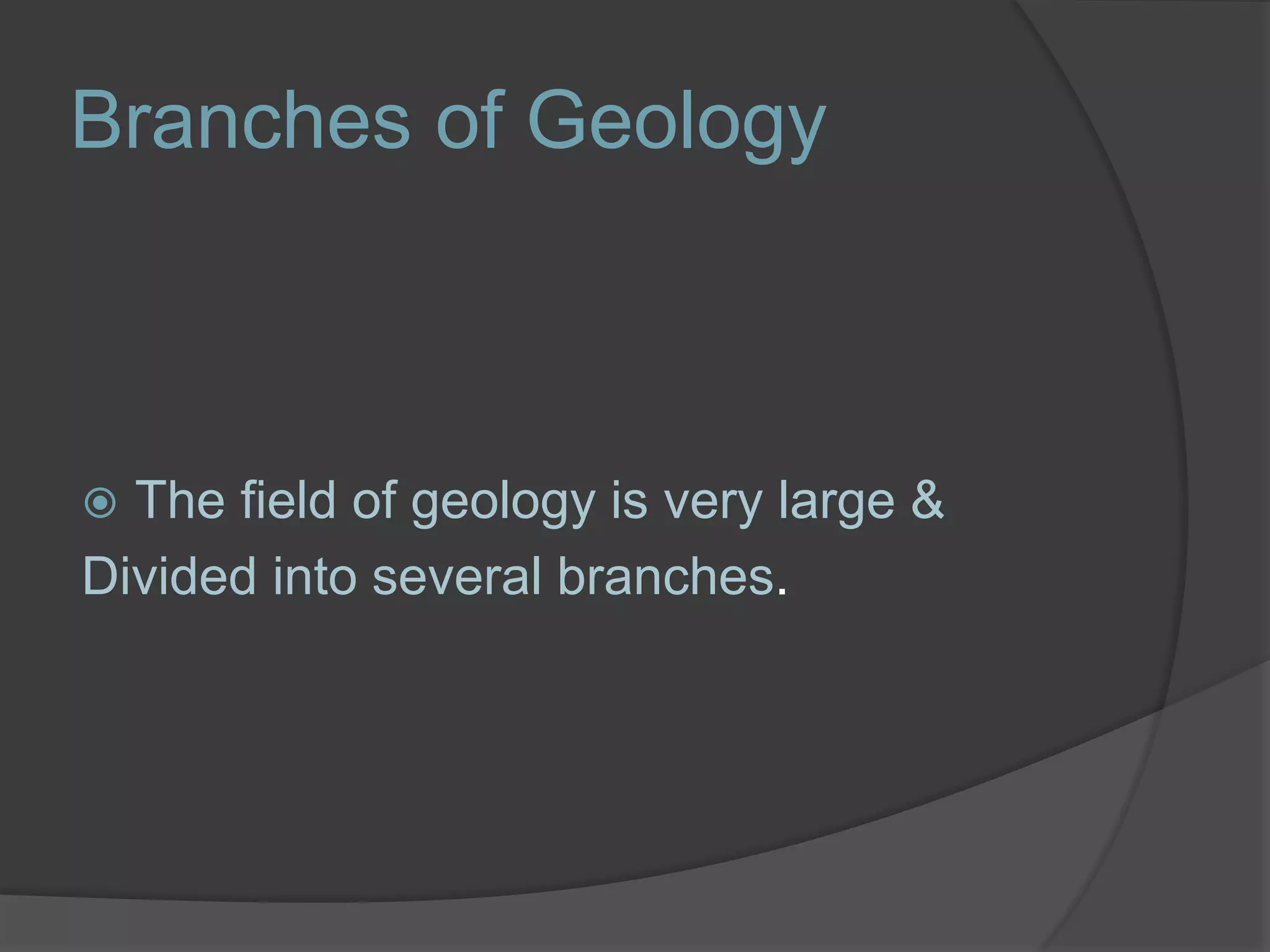 Introduction to Geology | PPTX