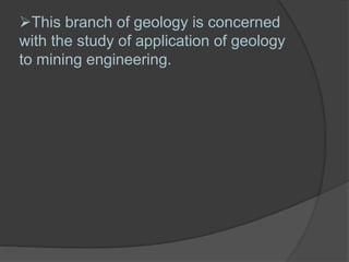 Introduction to Geology | PPTX