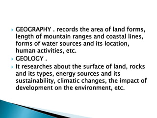 GEOLOGY.pptxenglishlanguageand literature | PPT