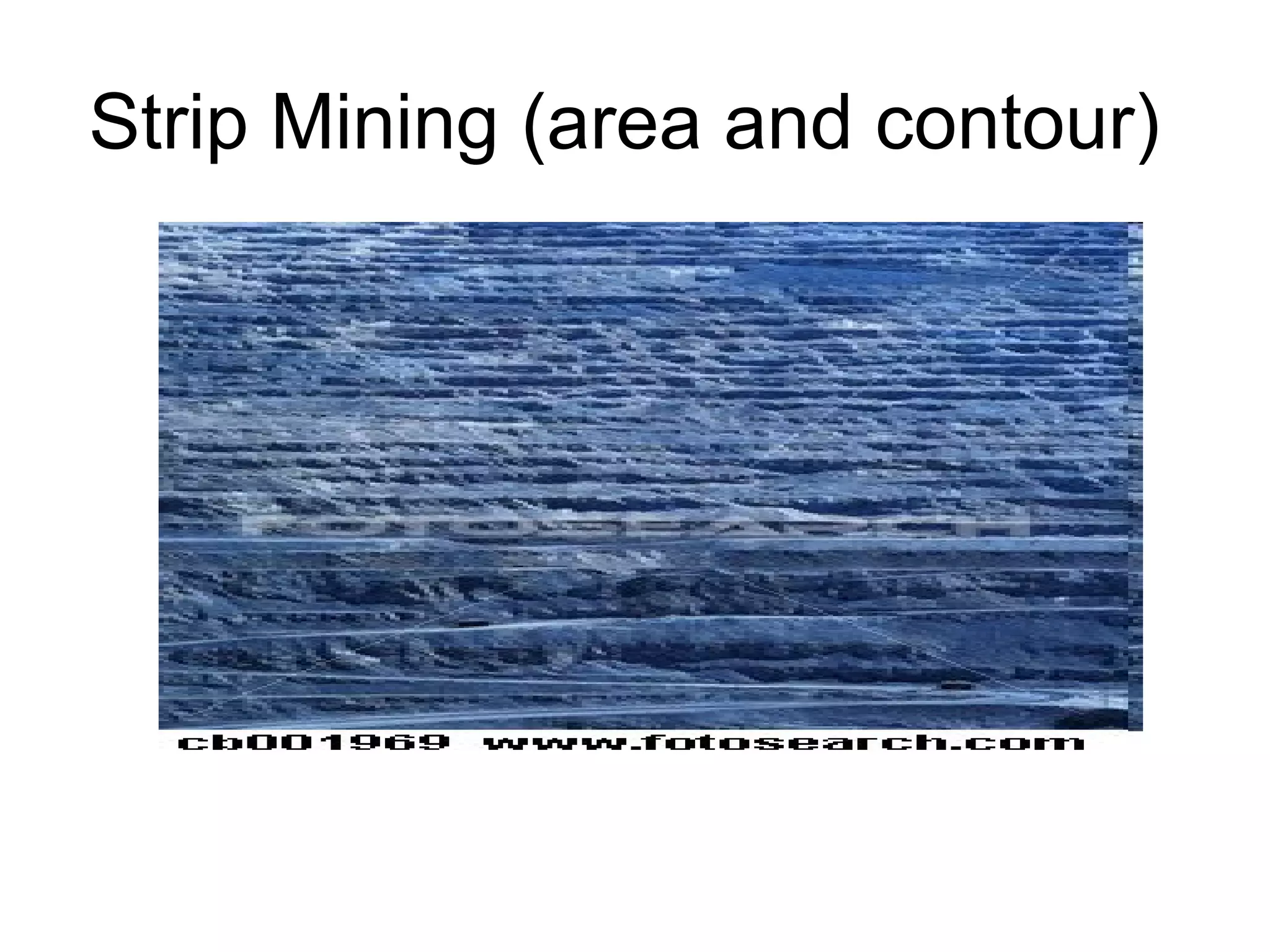 Mining and Resource depletion | PPT