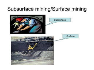 Mining and Resource depletion | PPT