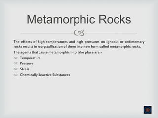Geology Rocks | PPT