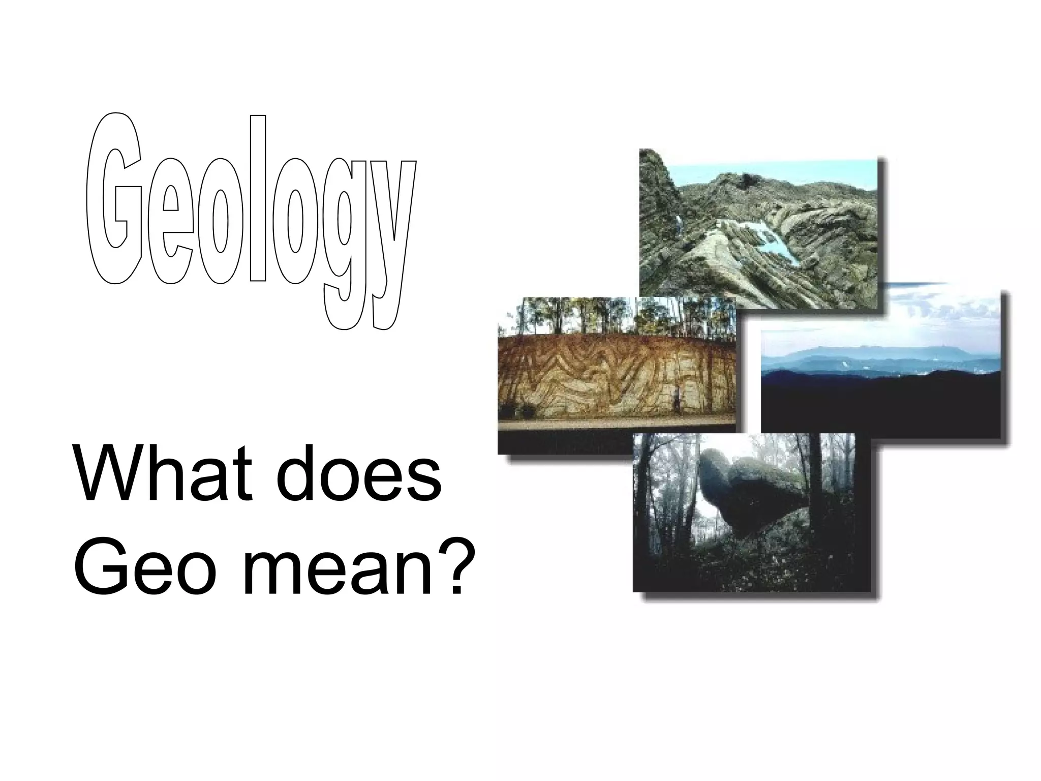 Geology Words | PPT
