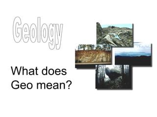 Geology Words | PPT