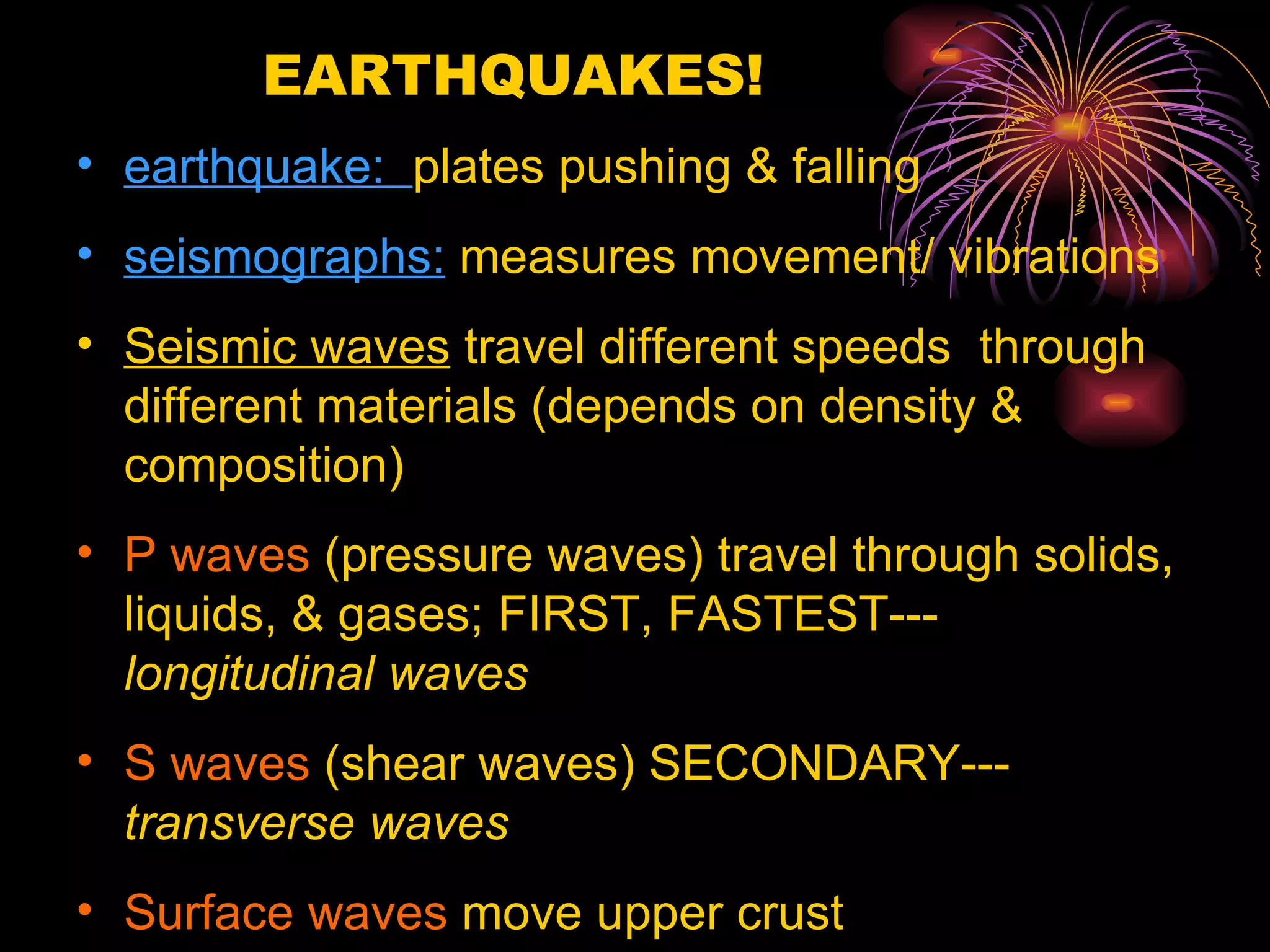 Geology 1: Notes on Earth's geologic forces that shape the crust with ...
