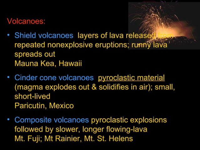 Geology 1: Notes on Earth's geologic forces that shape the crust with ...