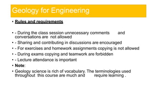 geology_1.pptx | Geology | Science