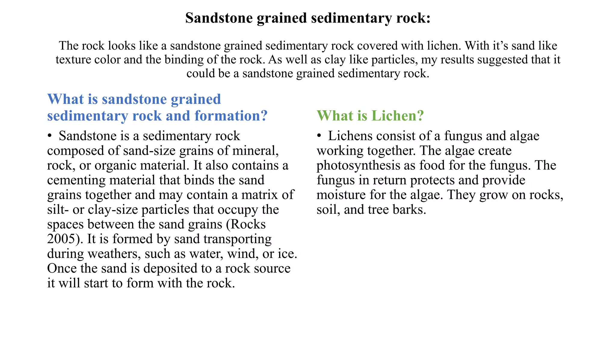 Geology 103 lab field assignment | PPTX