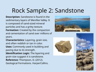 Geology 103: Nareen Clute Lab Project Slides | PPTX
