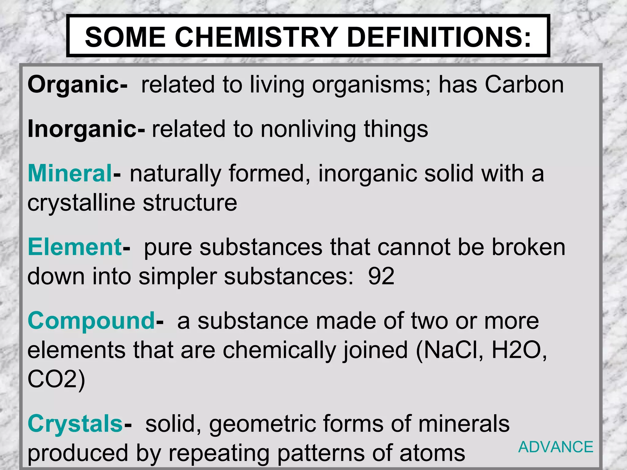 Geology 3: Notes on mineral composition, structure of crystals, and ...