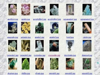 Geology 3: Notes on mineral composition, structure of crystals, and ...