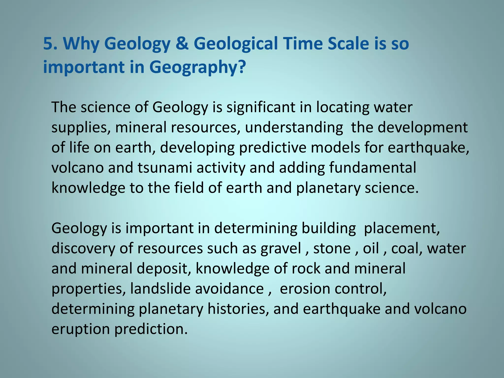 Geology and geological_timescale_of_bang | PPTX