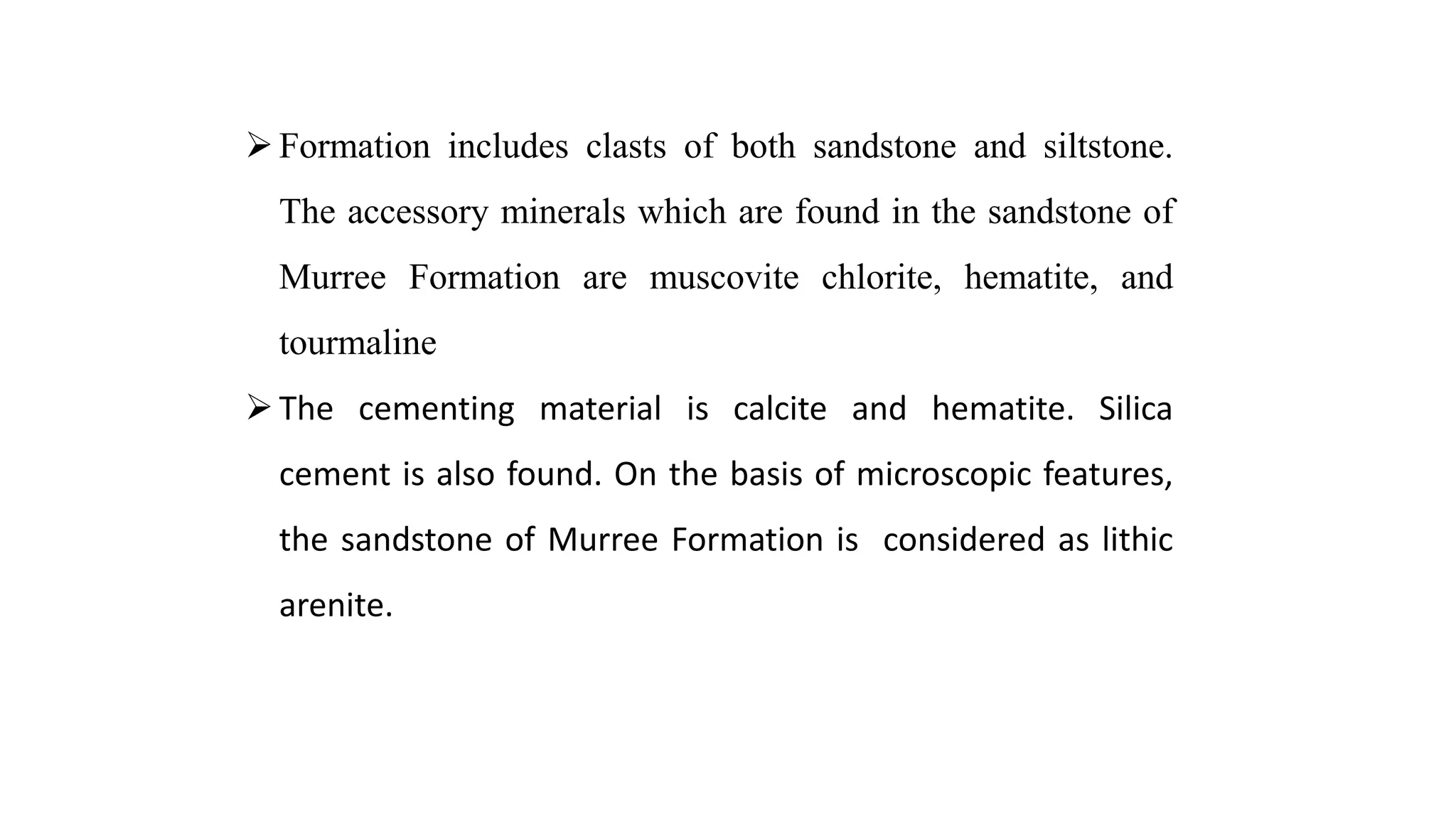 Geology and petrography of sandstone | PPTX