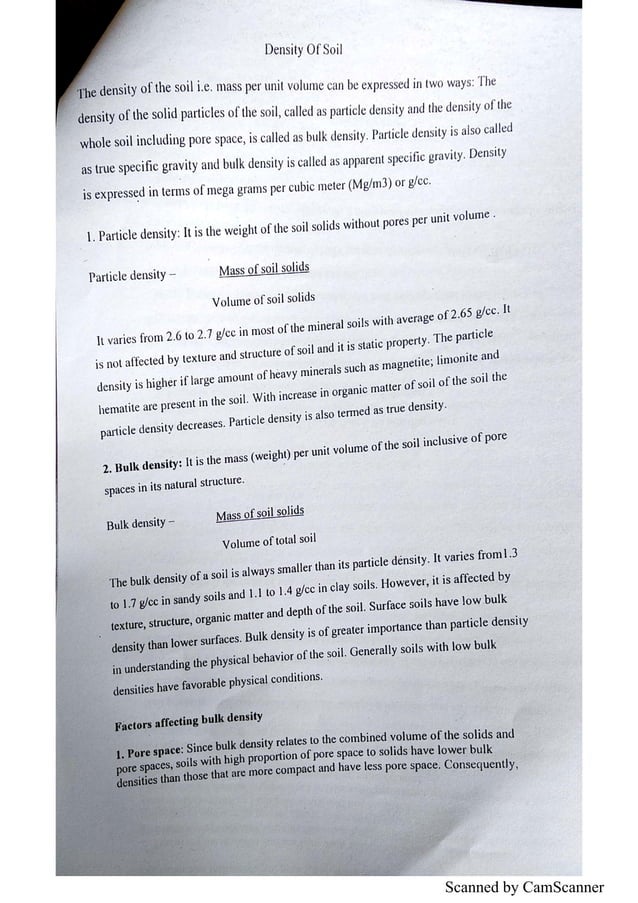 Geology & soil notes | PDF