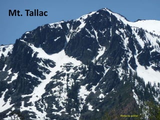 Geology of Taylor Creek Watershed Lake tahoe | PPTX