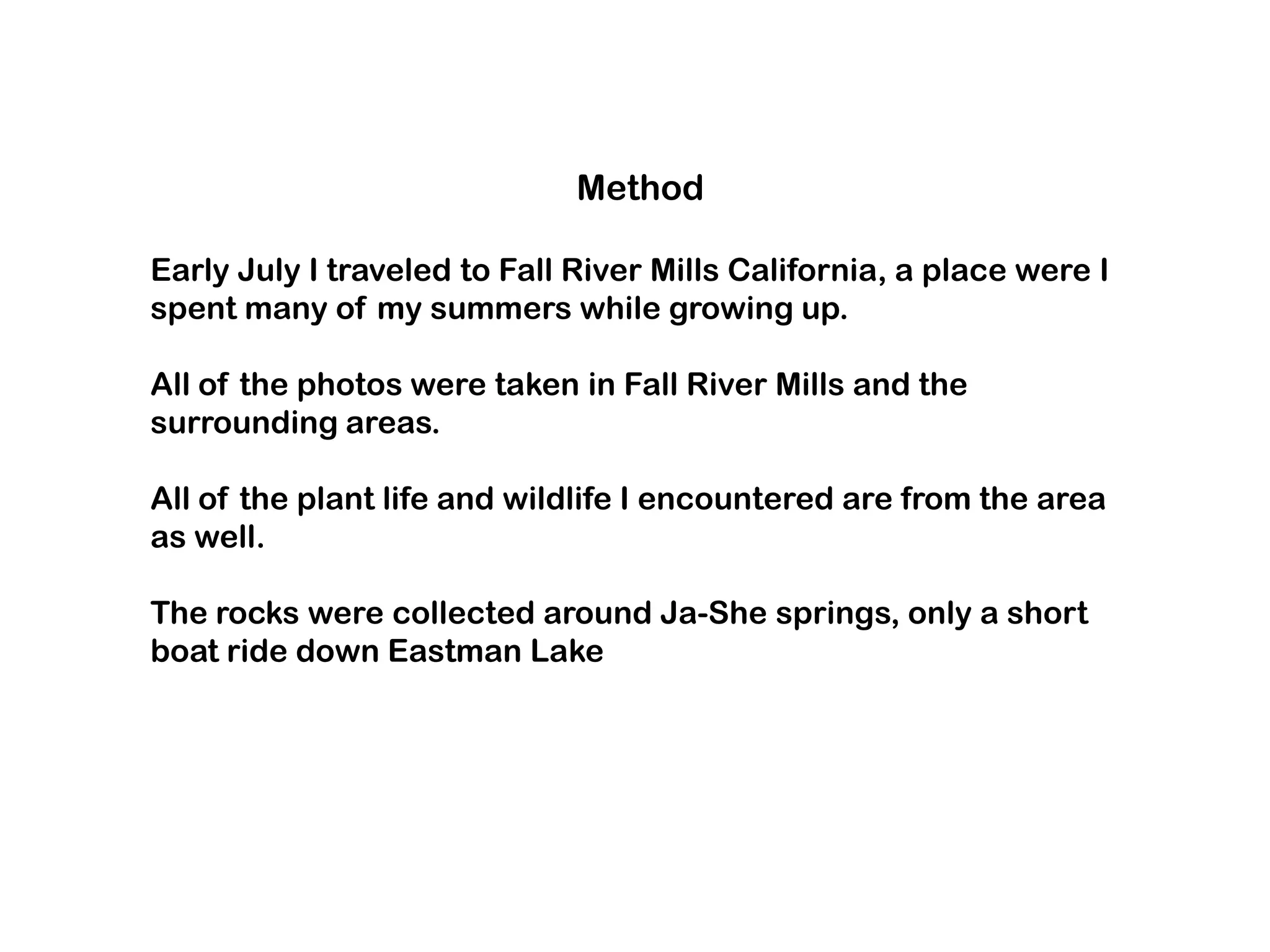 Geology field assignment | PPT