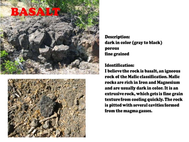 Geology field assignment | PPT