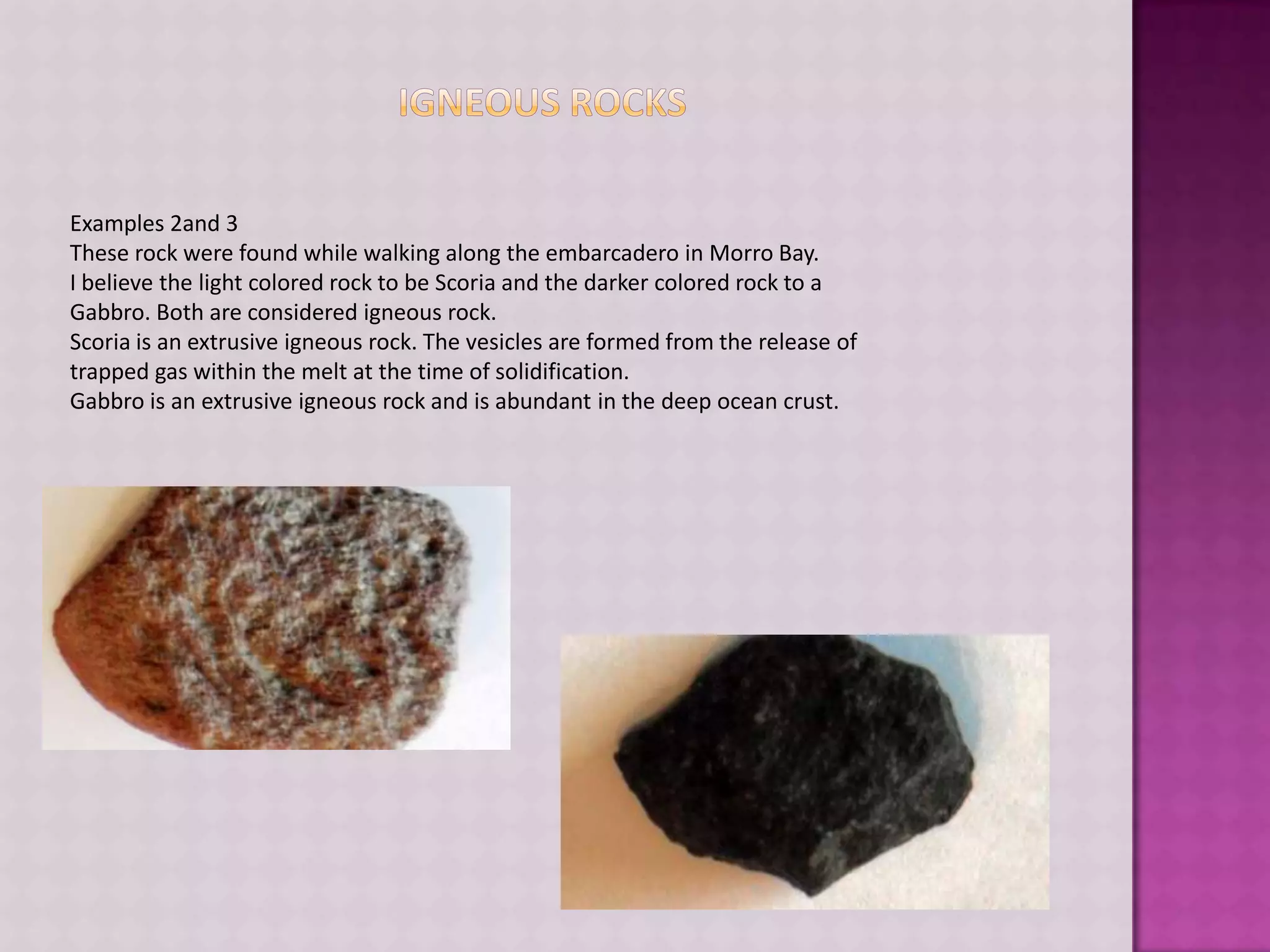 Geology field lab assignment | PPTX