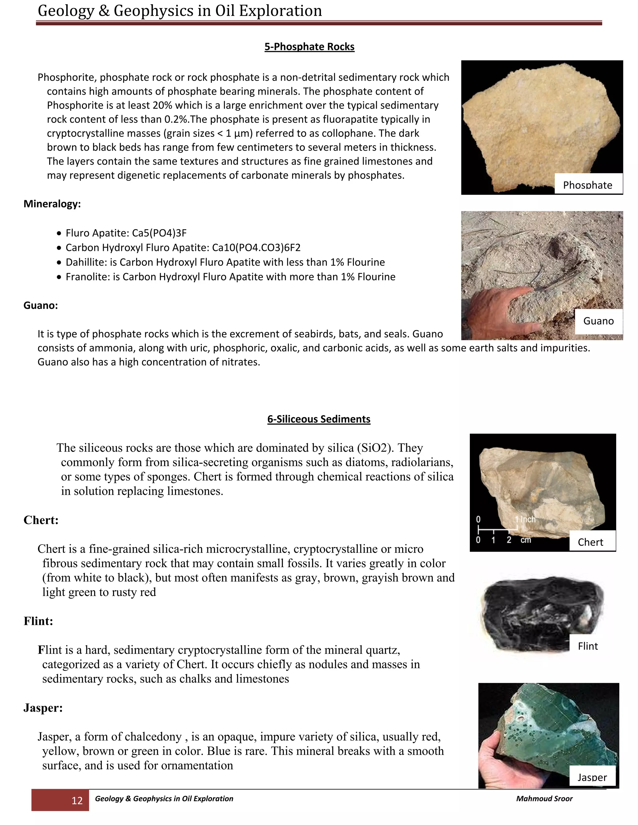 Geology & geophysics in oil exploration | PDF