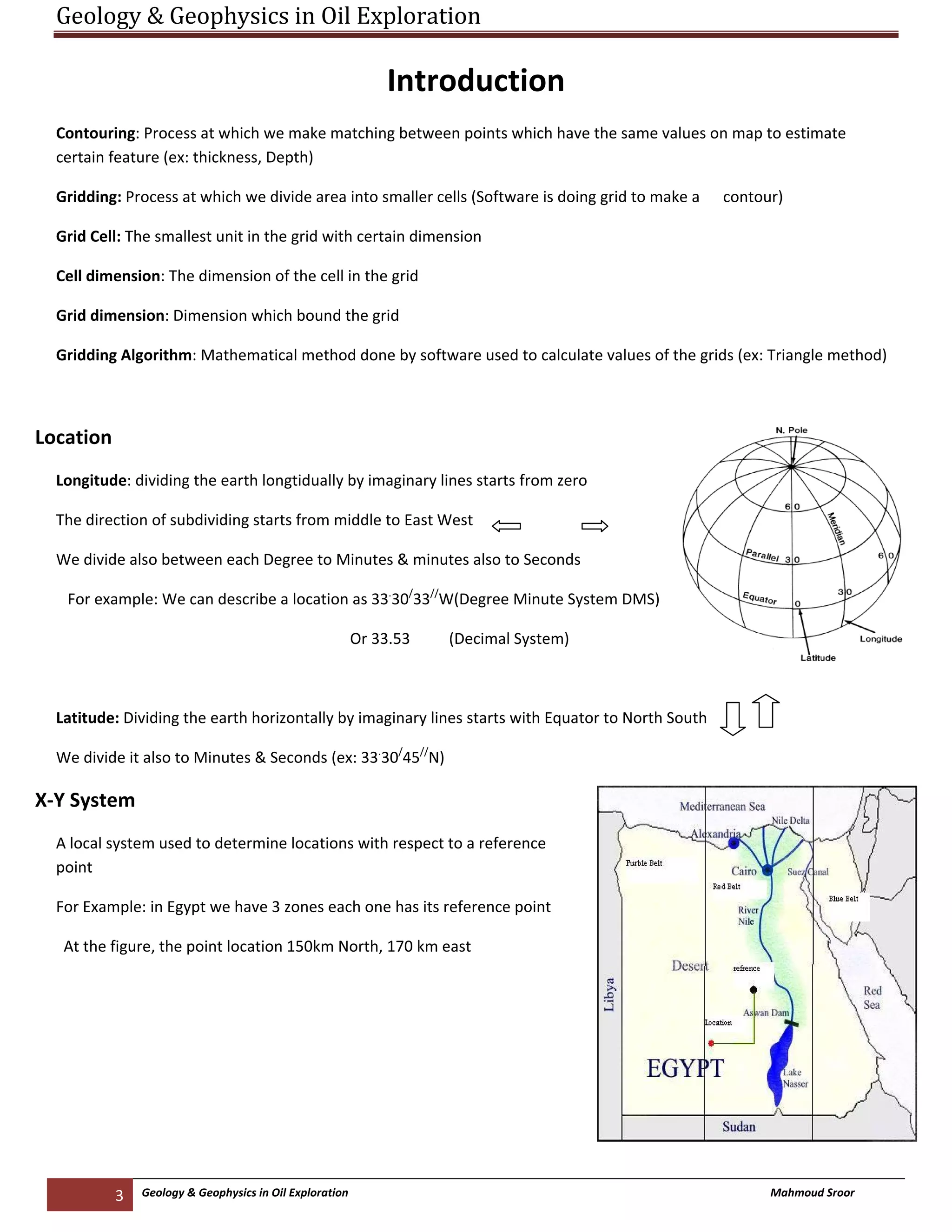 Geology & geophysics in oil exploration | PDF