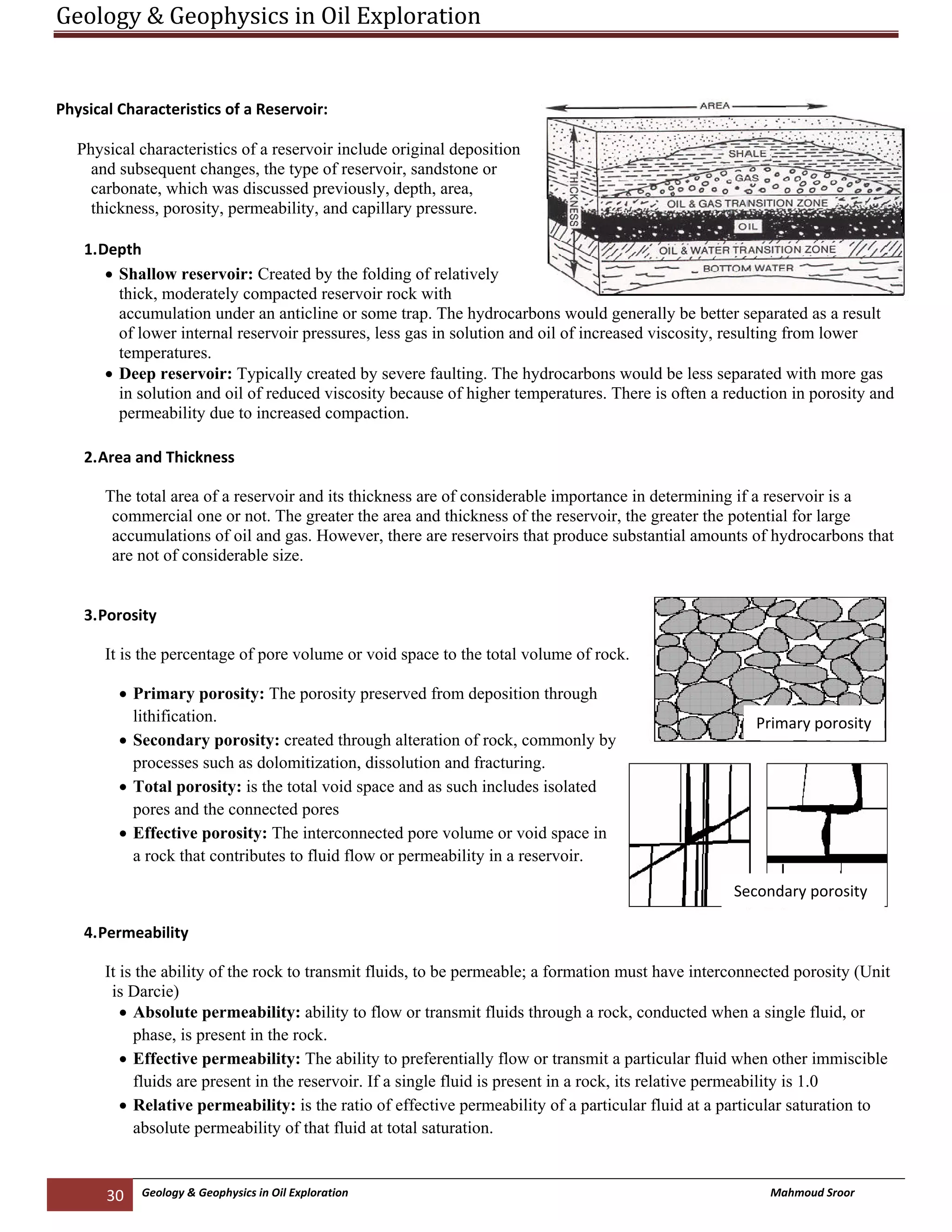 Geology & geophysics in oil exploration | PDF