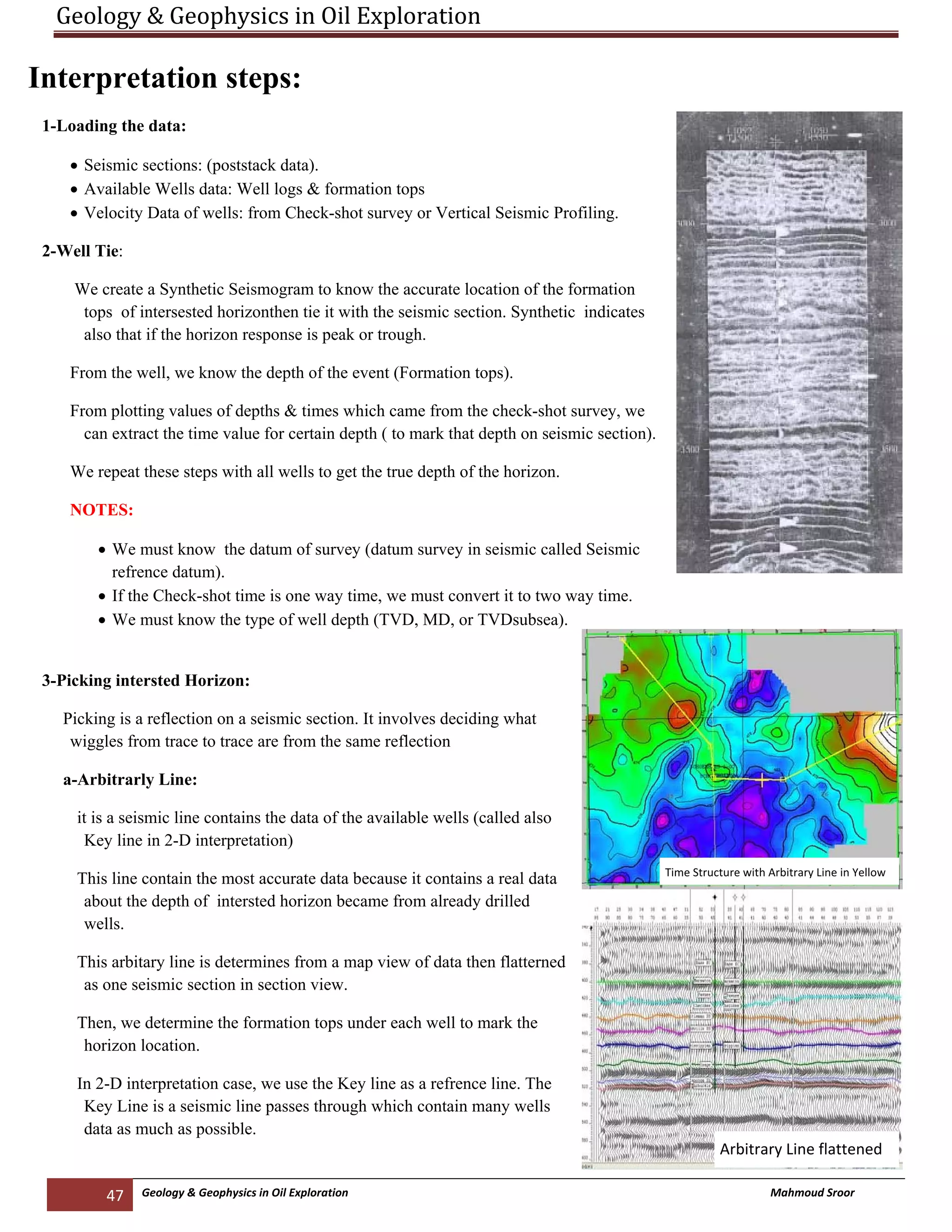 Geology & geophysics in oil exploration | PDF