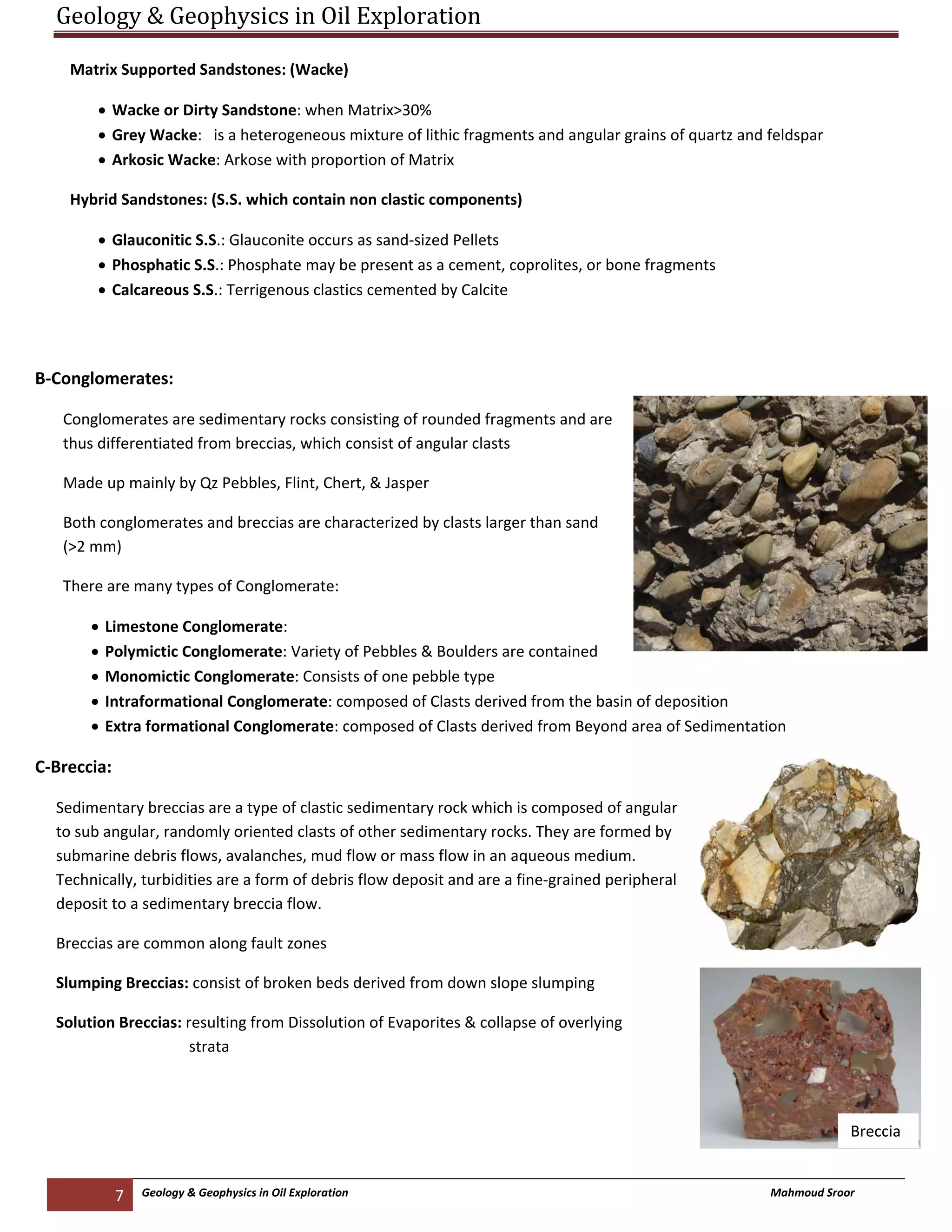 Geology & geophysics in oil exploration | PDF