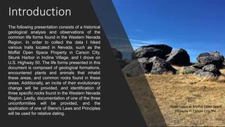 Historical Geology: Western Nevada Region | PPTX