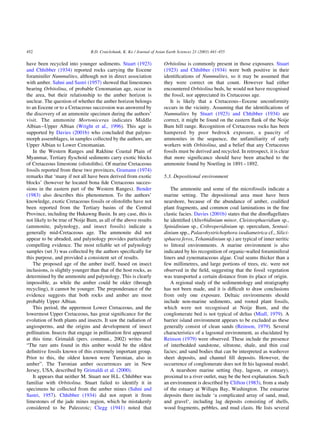 Geology of an amber locality in the hukawng valley northern myanmar | PDF