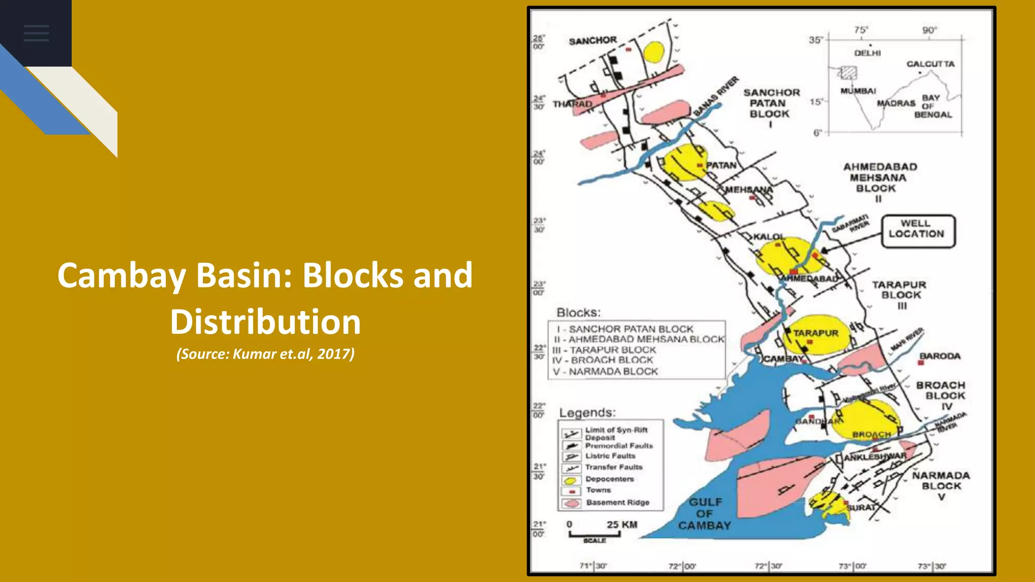 Geology of cambay basin | PPTX