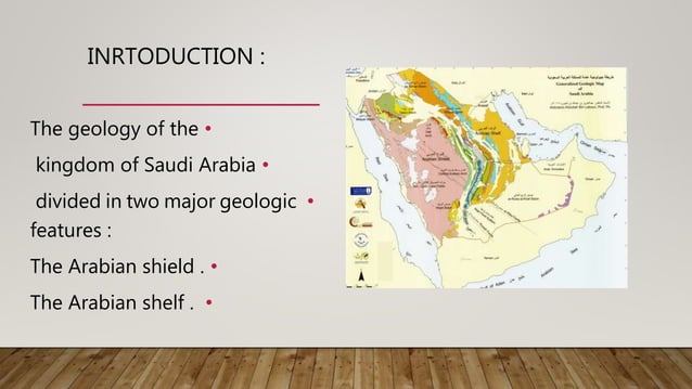 Geology of ksa presentation | PPTX | Geography | Science