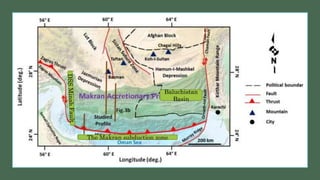 The Makran subduction zone. | PPTX