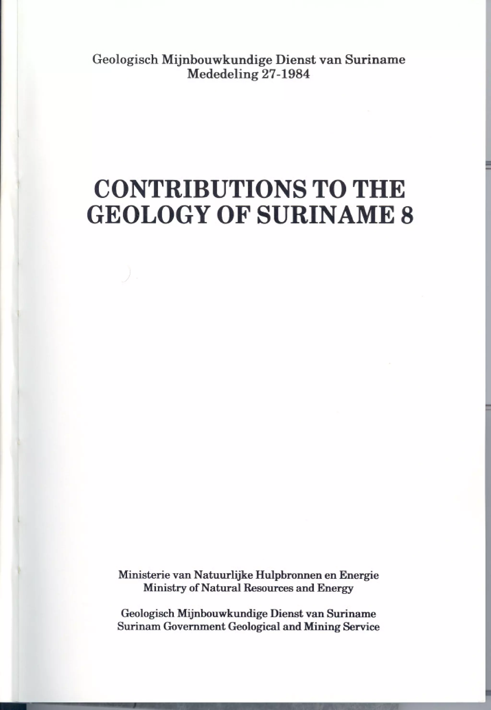 GEOLOGY OF SURINAME | PDF