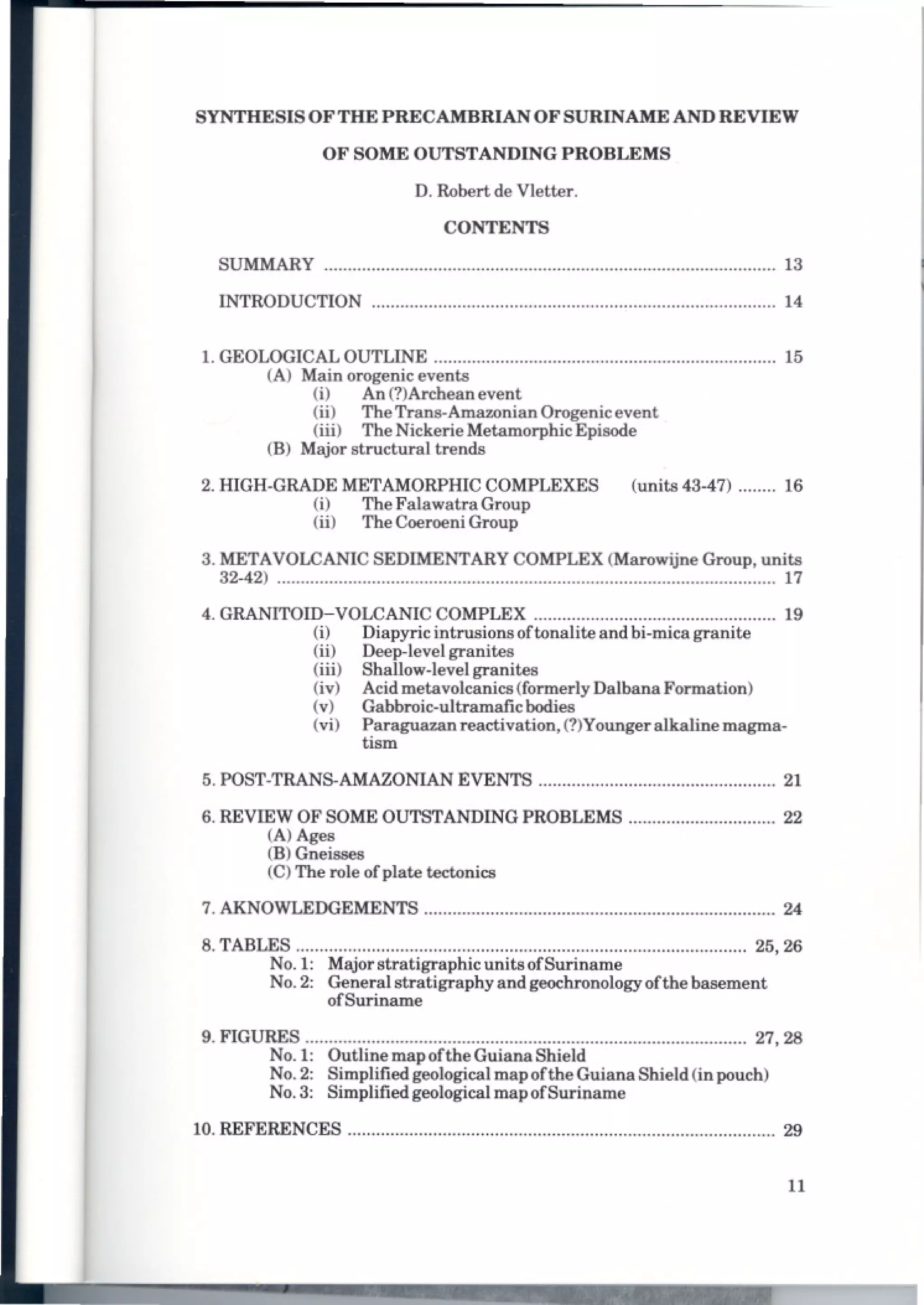 GEOLOGY OF SURINAME | PDF