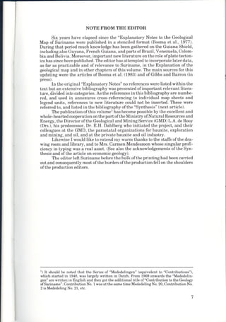 GEOLOGY OF SURINAME | PDF