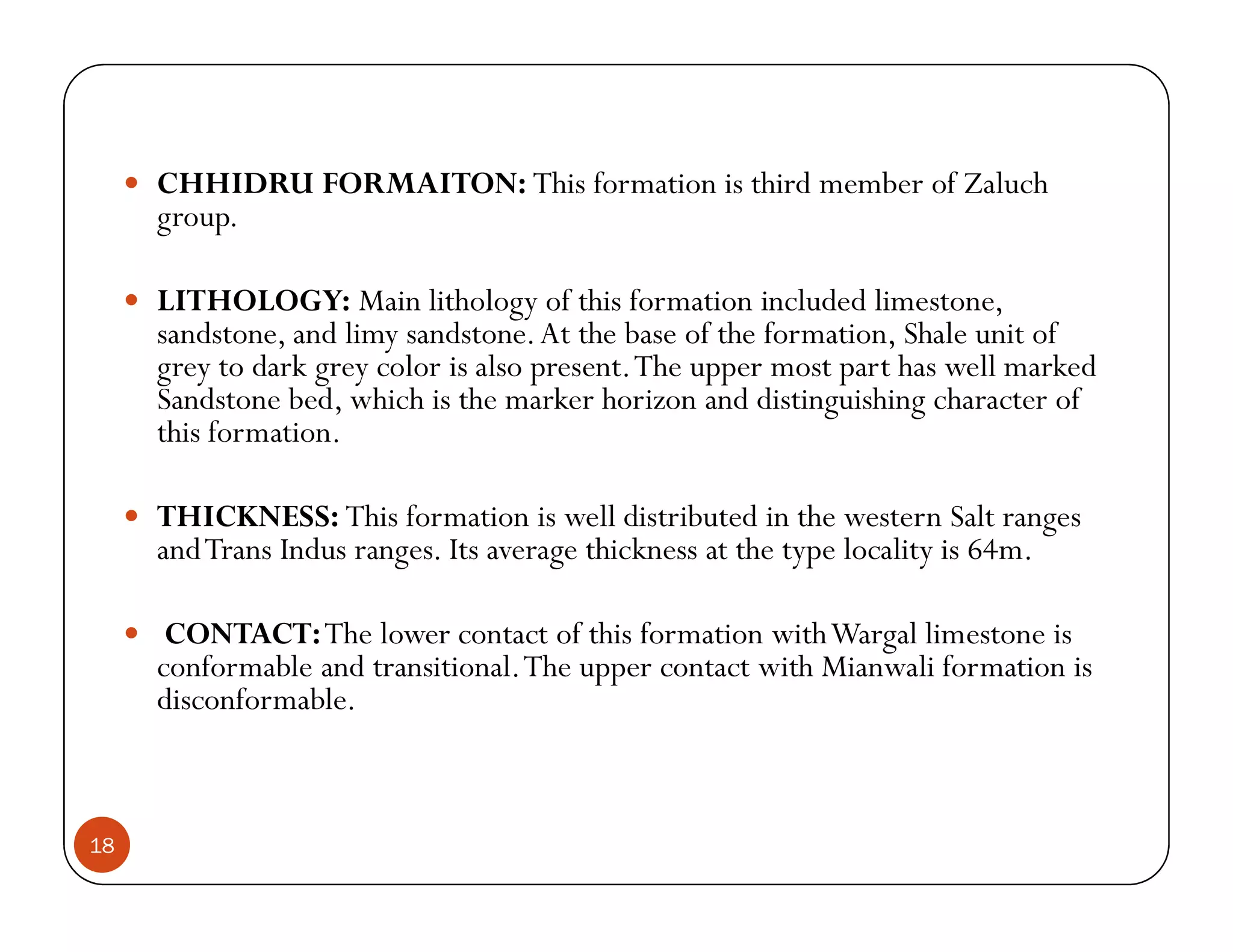 SALT RANGE | GEOLOGY OF PAKISTAN | PDF